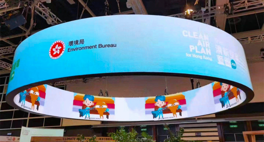360° Borderless Circular LED Display – Fixed 360° LED Screen (Seamless ...
